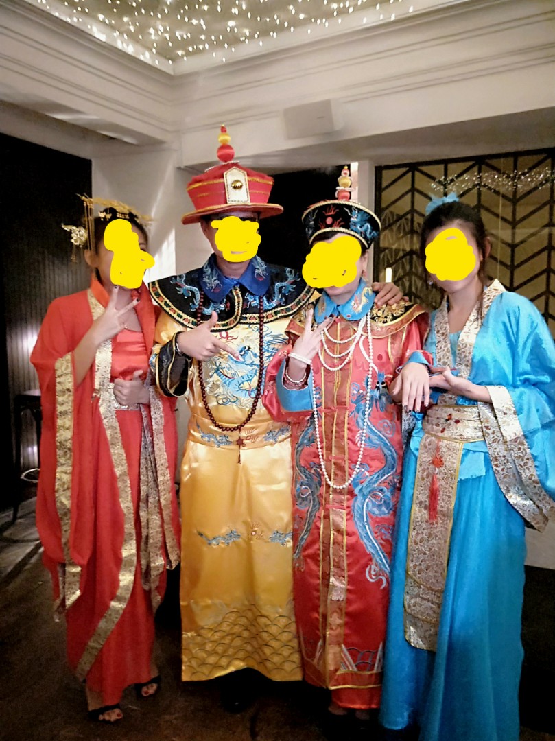 Emperor costume! Perfect for D&D, Men's Fashion, Tops & Sets, Formal ...