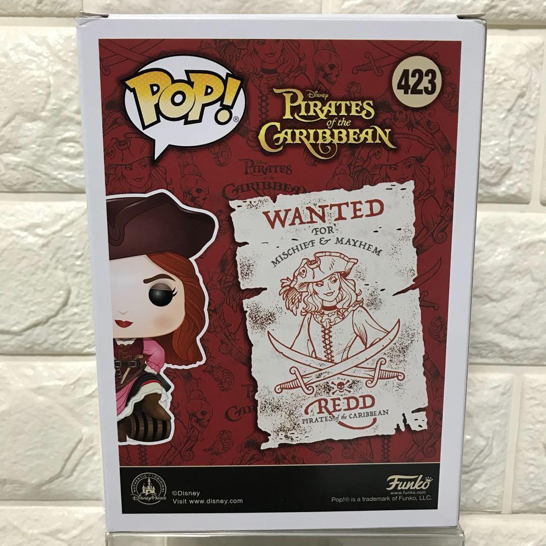 Funko Pop ! Pirates Of The Caribbean Redd Disneyshop Exclusive ...