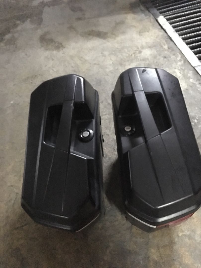 Kappa side box & top box, Auto Accessories on Carousell