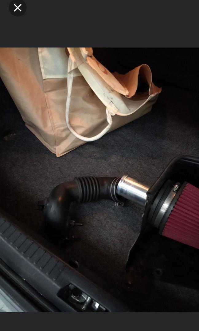 Lancer ex.Simota open pod filter together with heat shield., Car ...