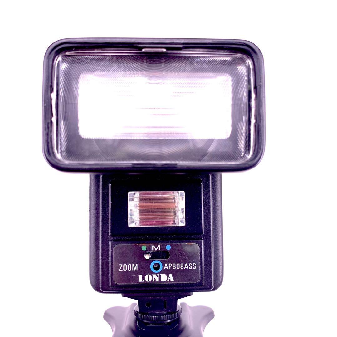 [BMC] Londa Zoom AP808ASS Speedlight Flash Strobe with Rear Chart For Manual Film Analogue ...