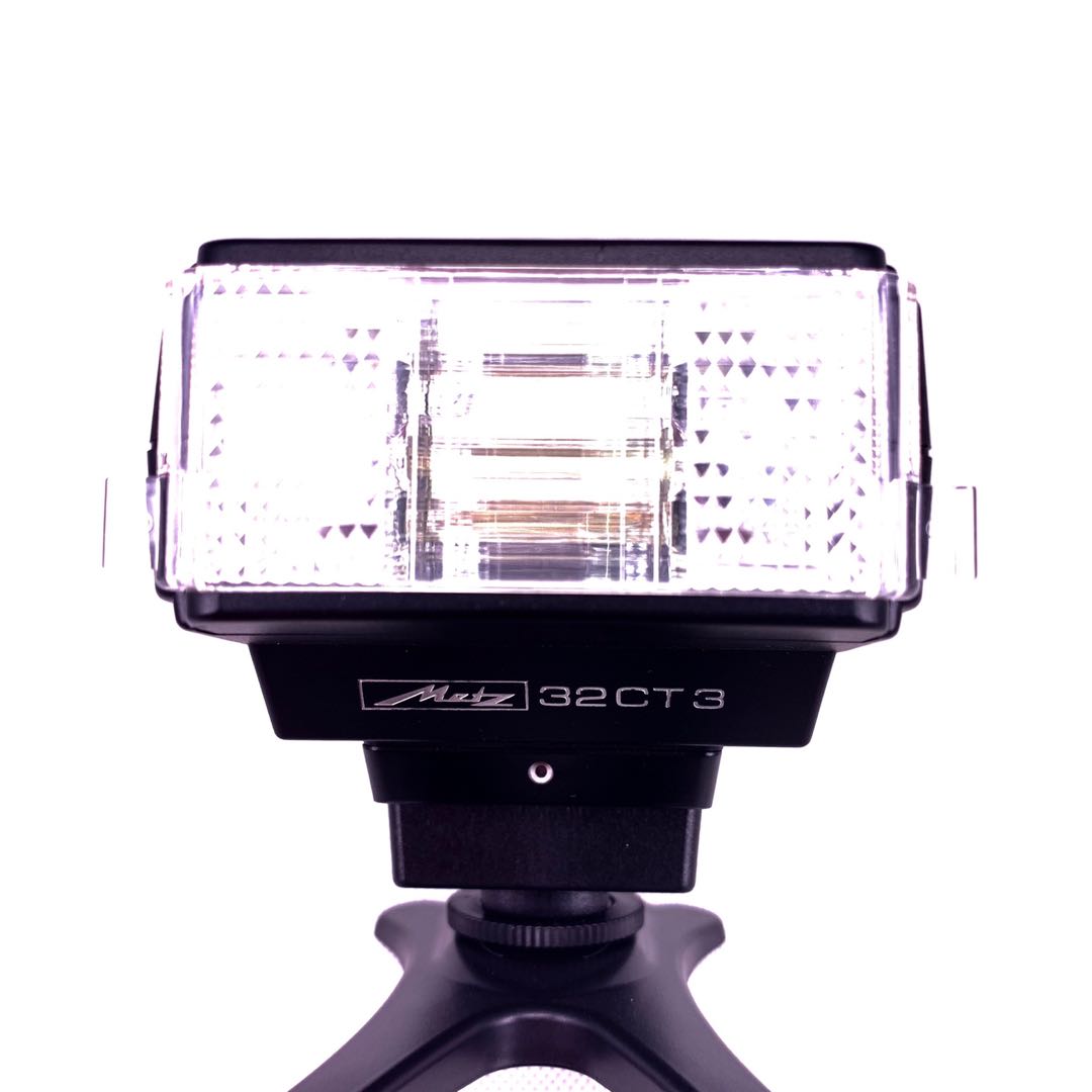 [BMC] Metz Mecablitz Flash System SCA 300 with SCA351 Adapter Speedlight Flash Strobe with Rear ...