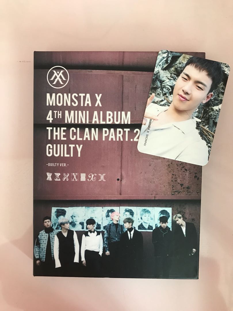 Monsta X: The Clan Part. 2 (Guilty) Album, Hobbies & Toys, Memorabilia & Collectibles, K-Wave on ...