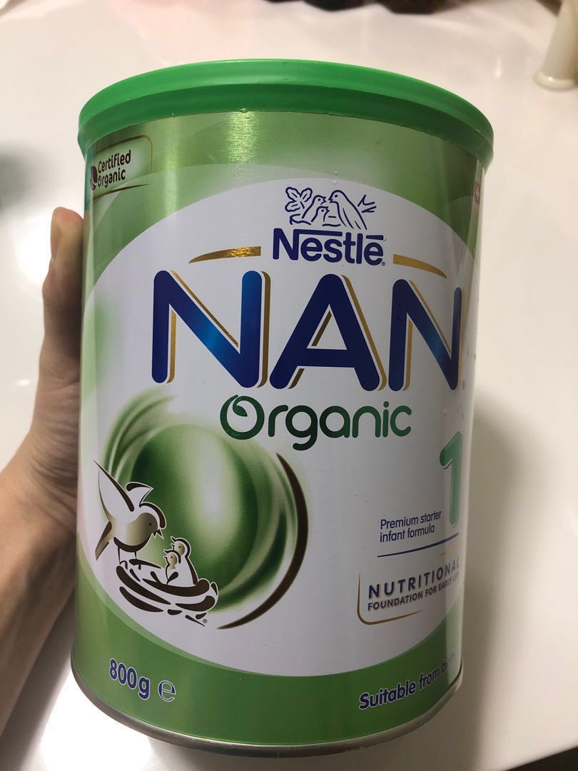 Nestle NAN organic milk powder - infant formula 800g, Babies & Kids ...