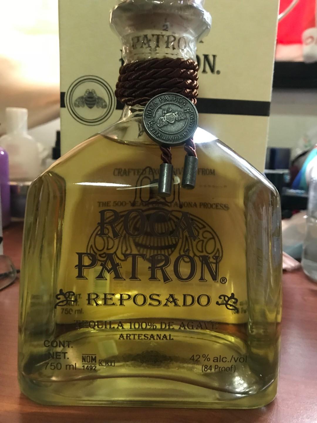 PATRON ROCA ANEJO, Food & Drinks, Alcoholic Beverages on Carousell