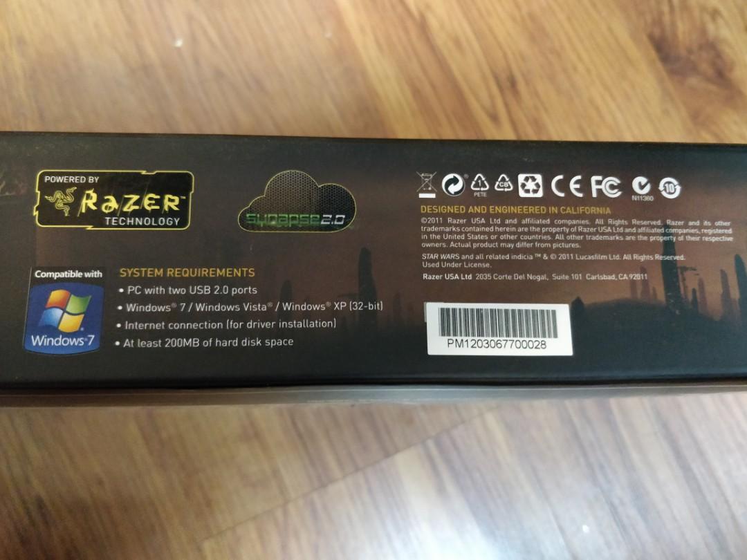 Razer Star Wars the old republic (SWTOR) keyboard, Computers & Tech ...