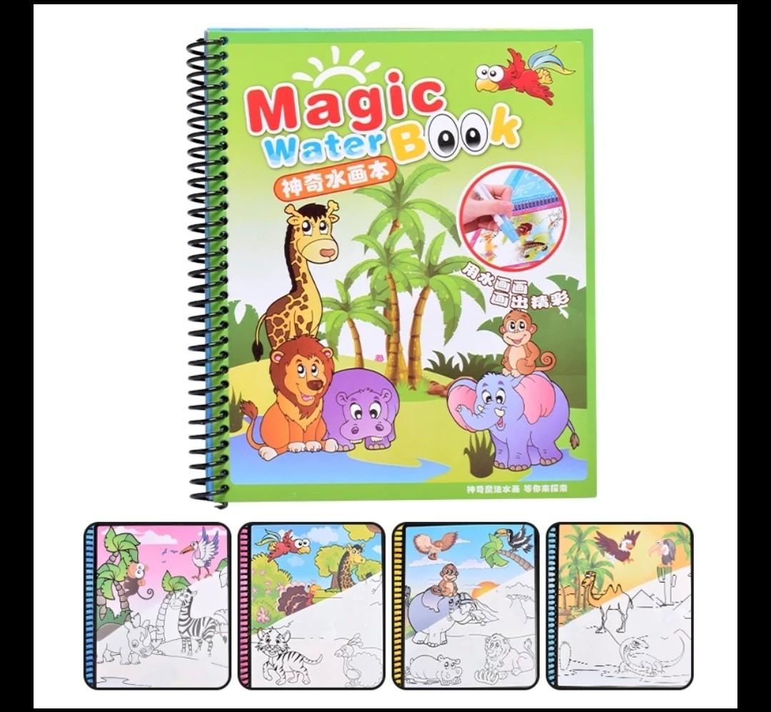 REUSEABLE COLORING BOOKS!, Hobbies & Toys, Books & Magazines, Children ...
