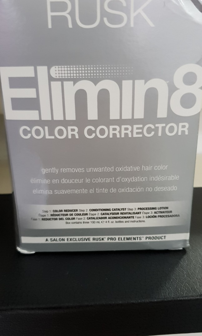 RUSK - Eliminate color corrector dye remover, Beauty & Personal Care ...
