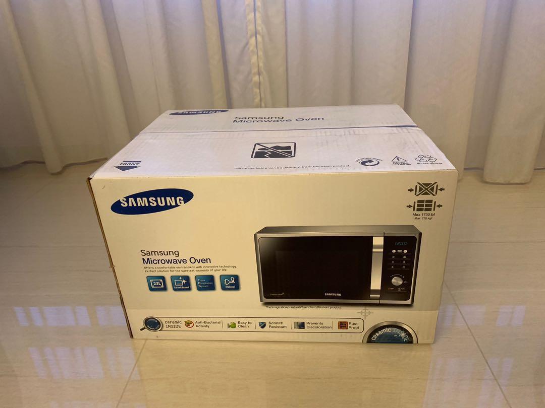 Samsung MS23F302TAK Microwave Oven, TV & Home Appliances, Kitchen ...