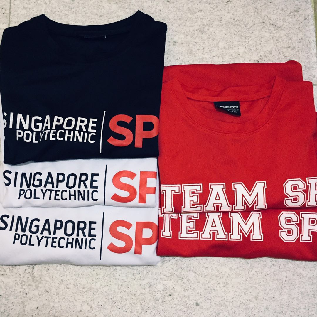 Singapore Polytechnic Dry-Fit Shirt, Men's Fashion, Tops & Sets ...