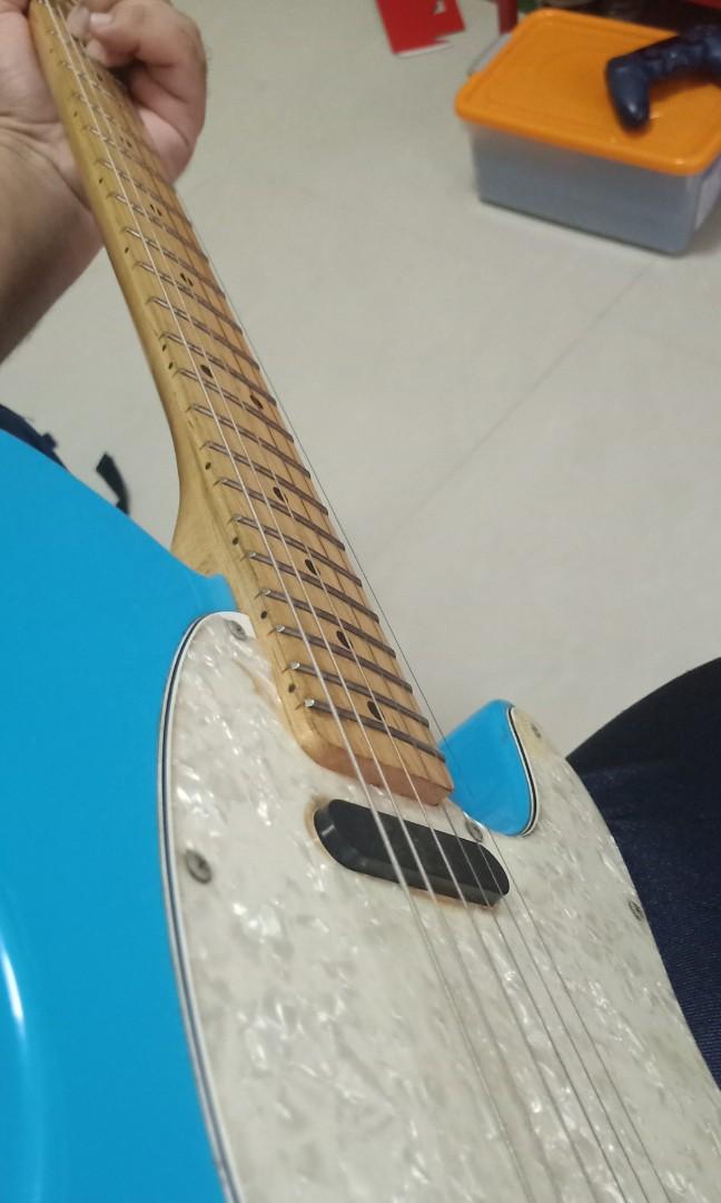 Sky Blue Fender Squier Telecaster, Music & Media, Music Instruments on ...