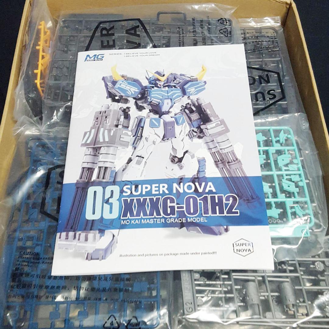 SuperNova 1/100 Master Grade Gundam Heavyarms CUSTOM KAI, Hobbies ...
