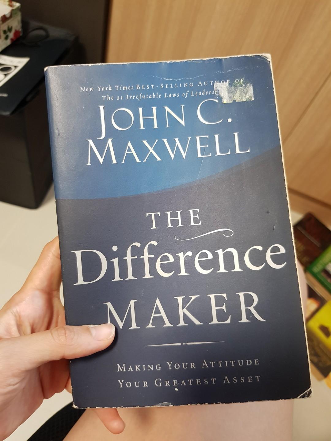 The Difference Maker - John C Maxwell, Hobbies & Toys, Books ...