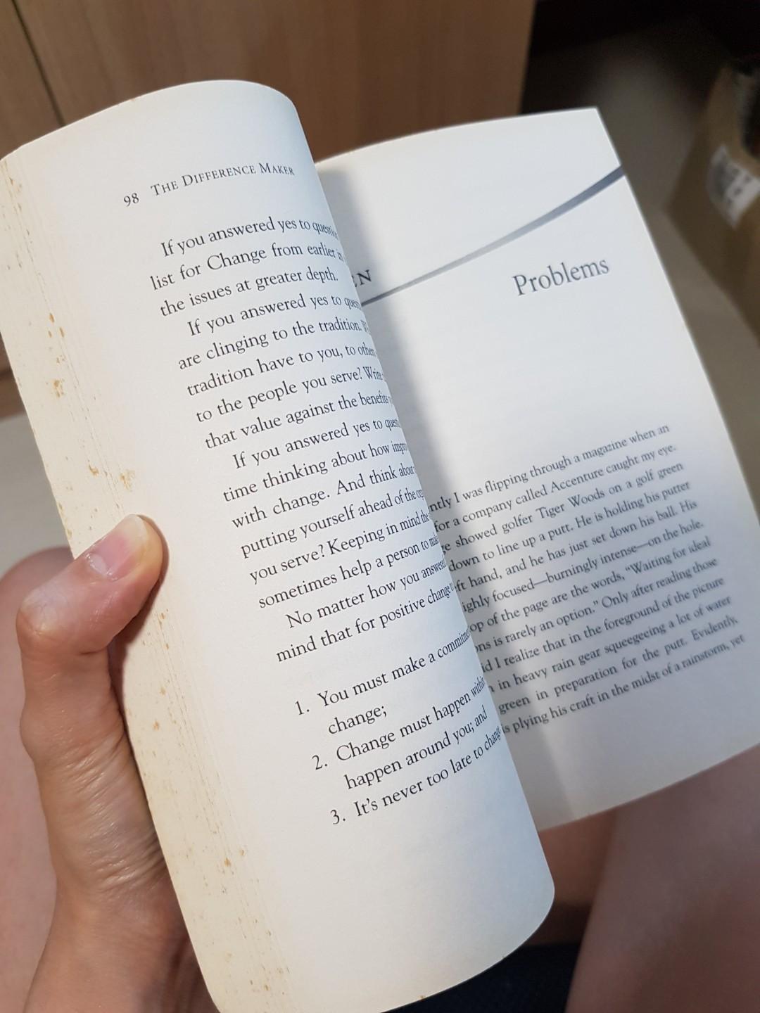 The Difference Maker - John C Maxwell, Hobbies & Toys, Books ...