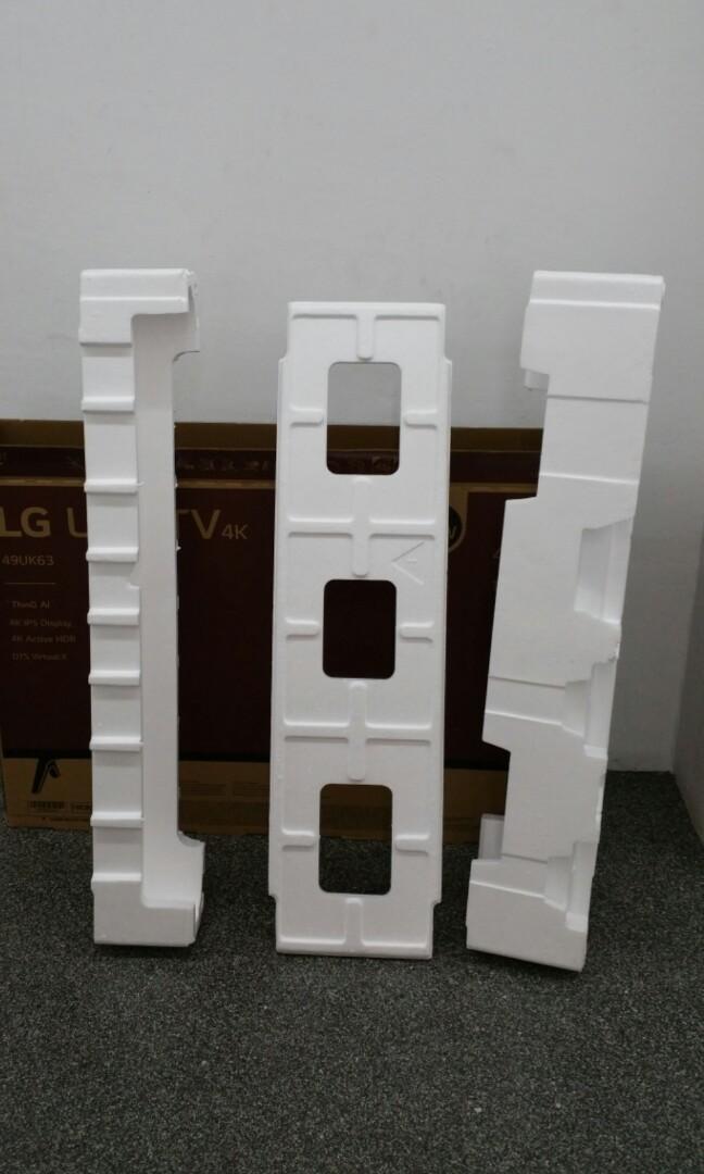 TV carton box (left box for 49 inch TV, others sold) (with inner ...