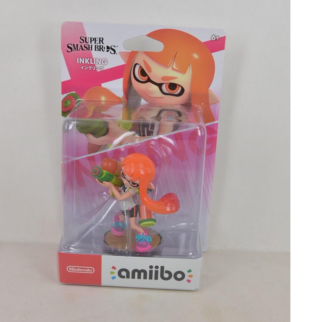 全新 Ns Switch Amiibo 漆彈大作戰 Splatoon Inkling 大亂鬥系列 日版 玩 Super