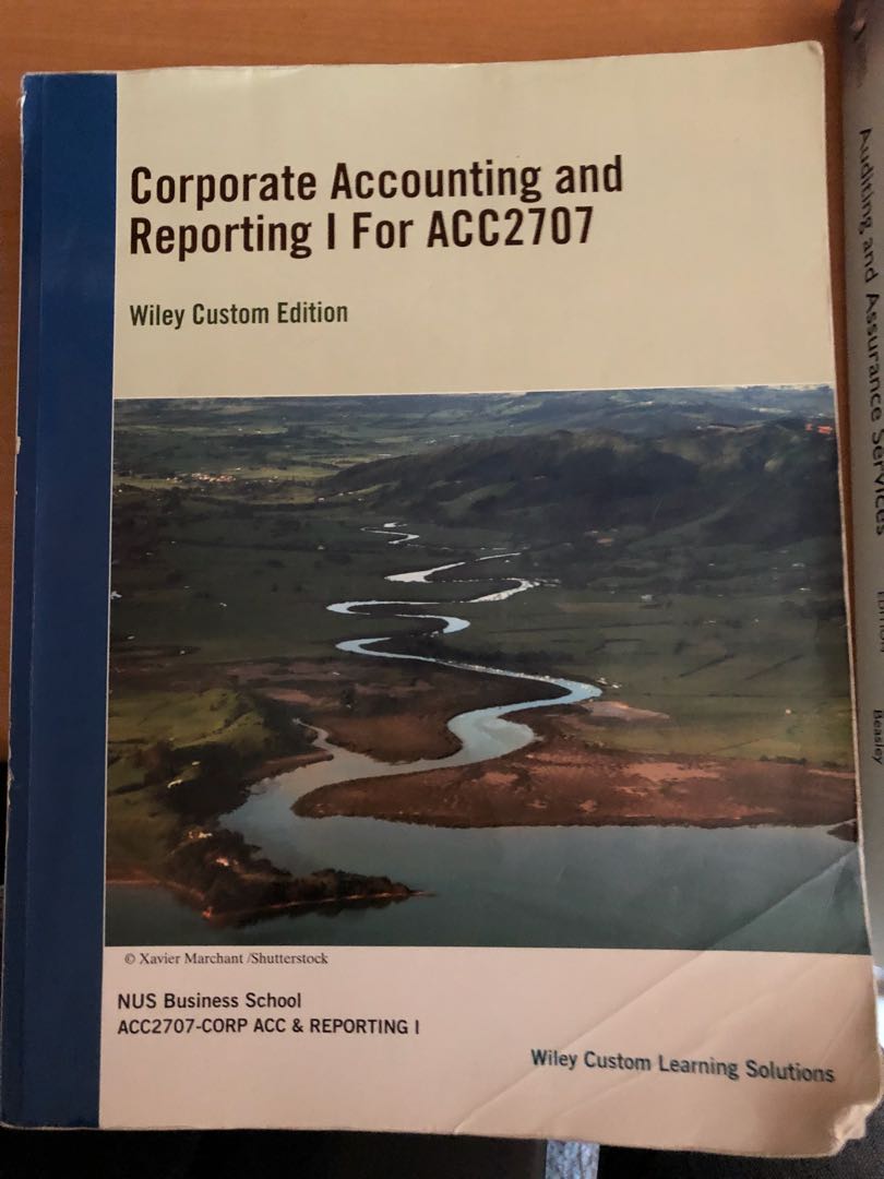 ACC2707 Corporate Accounting Textbook, Hobbies & Toys, Books ...