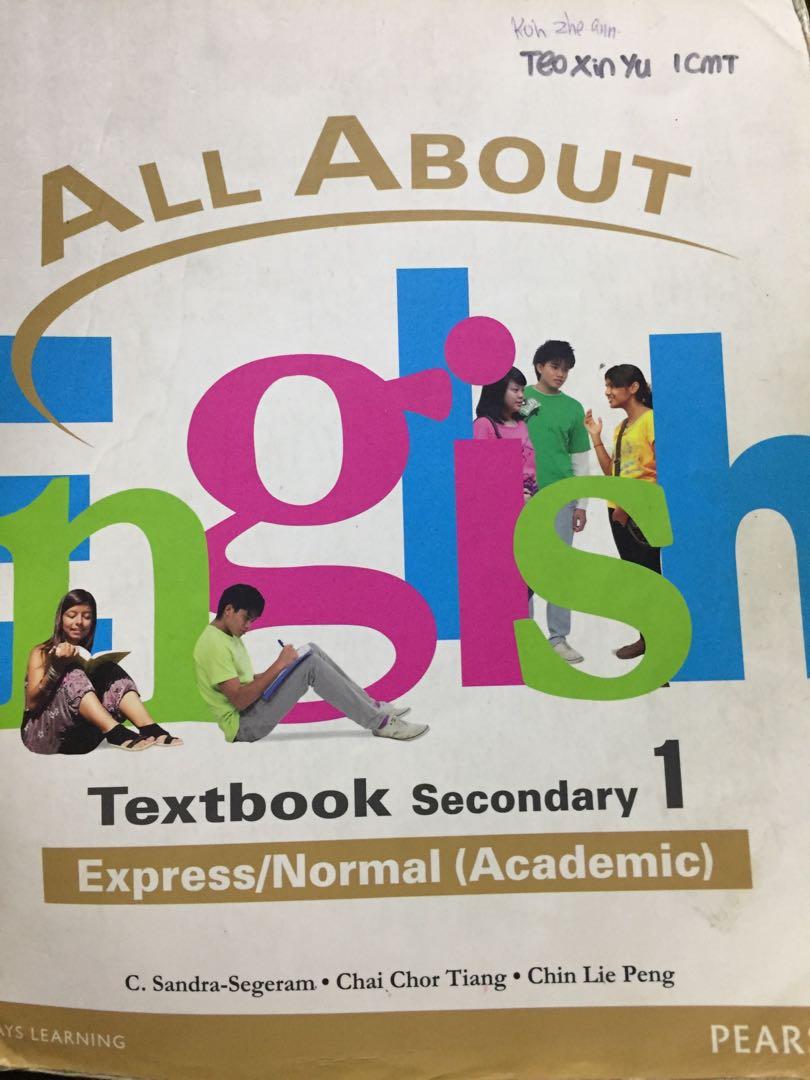 All About English Textbook Secondary 1 (Express / Normal Academic ...