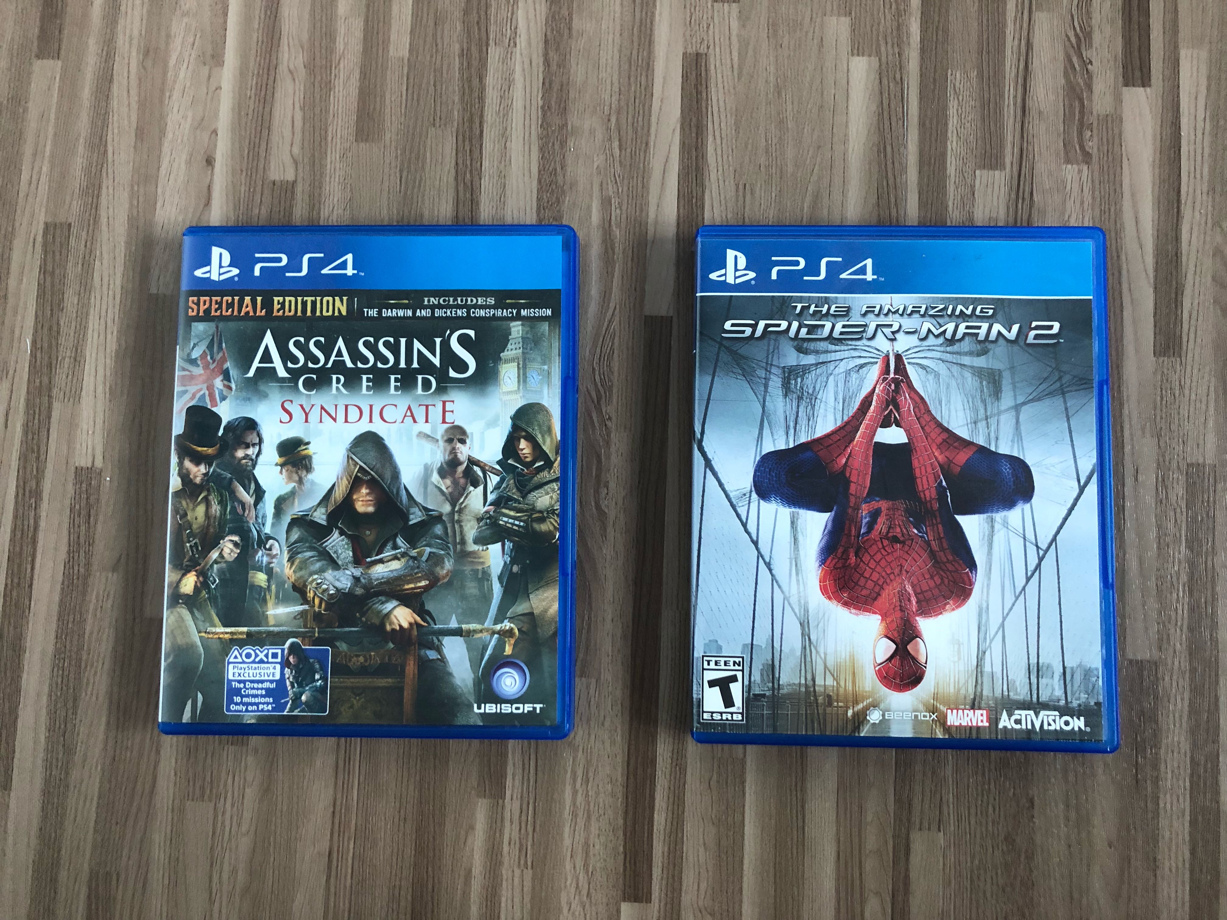 Assassin Creed Syndicate/ Spider-Man 2, Video Gaming, Video Games ...