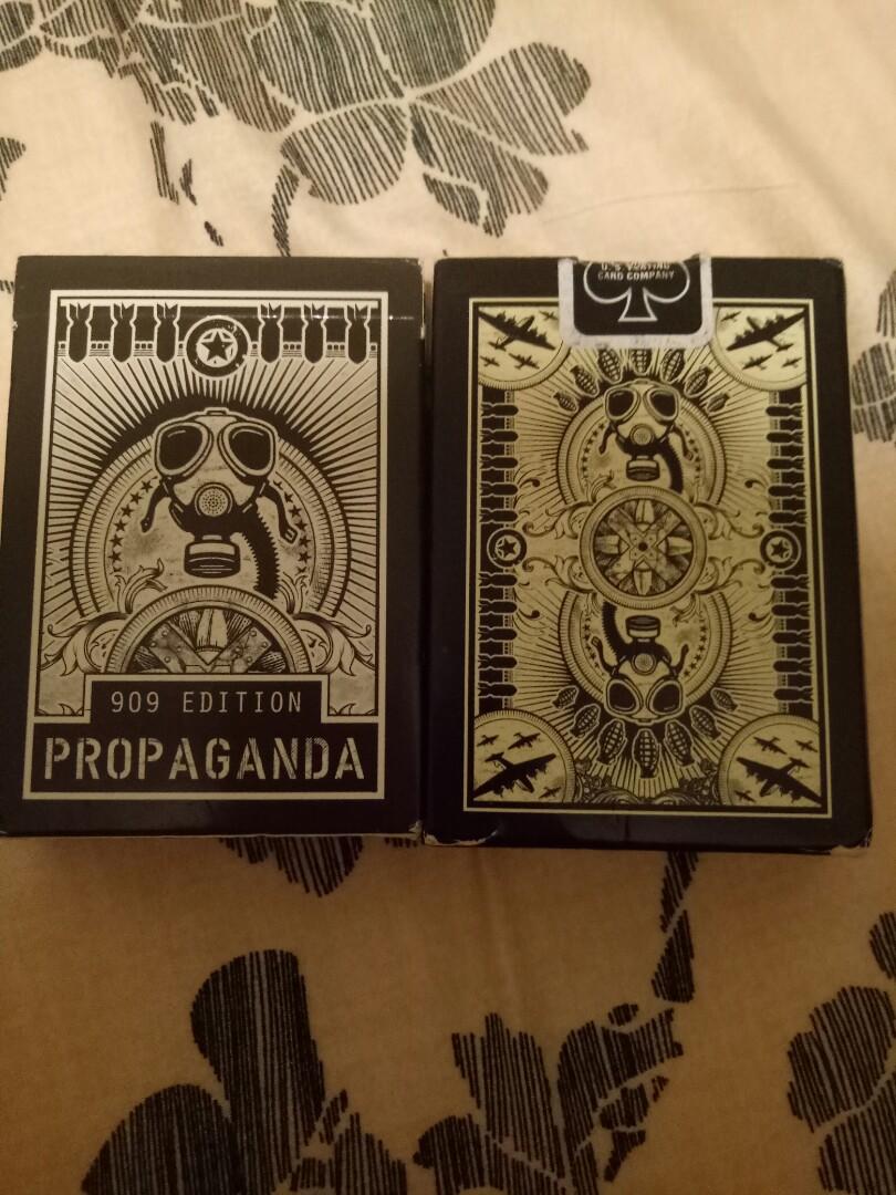 Bicycle propaganda playing card, Hobbies & Toys, Toys & Games on Carousell