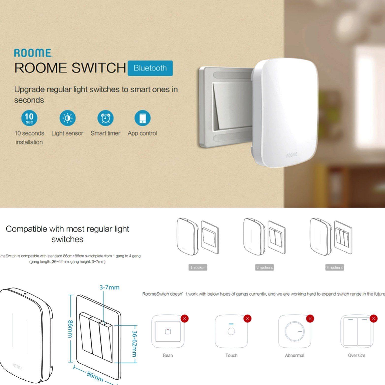 BNIB Tmall Genie AI Speaker Roome BT Mesh Smart Switch Bundle, Mobile ...