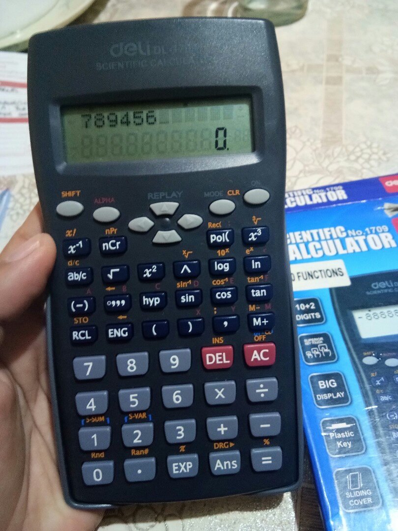 Deli Scientific Calculator, Computers & Tech, Office & Business ...