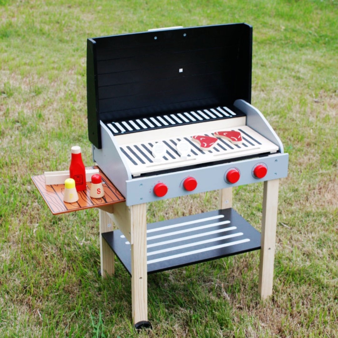 Deluxe wooden barbecue grill, Babies & Kids, Baby Nursery & Kids ...