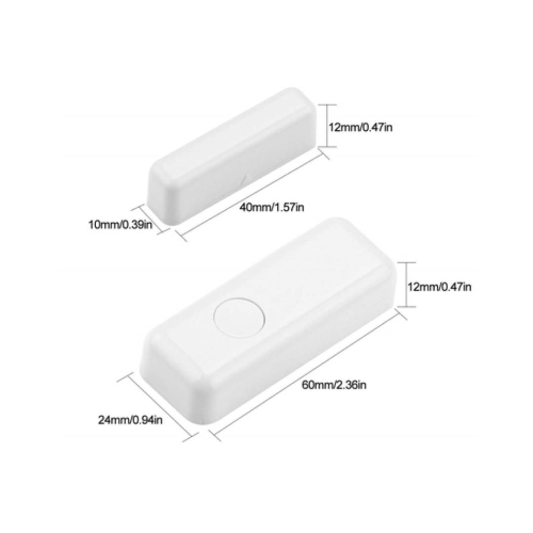 DG-67RB 433MHZ WIRELESS WINDOW & DOOR MAGNETIC SENSOR, Furniture & Home ...