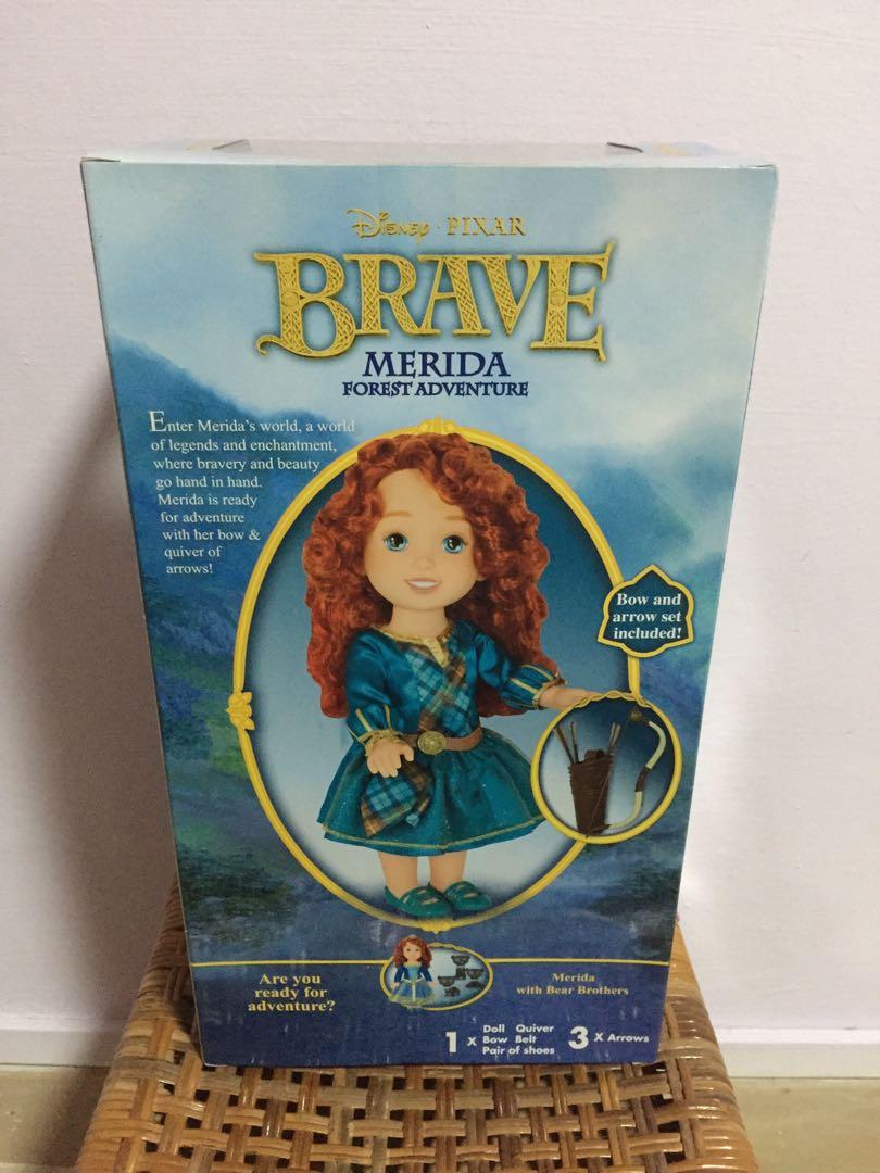 Disney Pixar Merida Brave Forest Adventure Doll, Toys & Games, Bricks ...