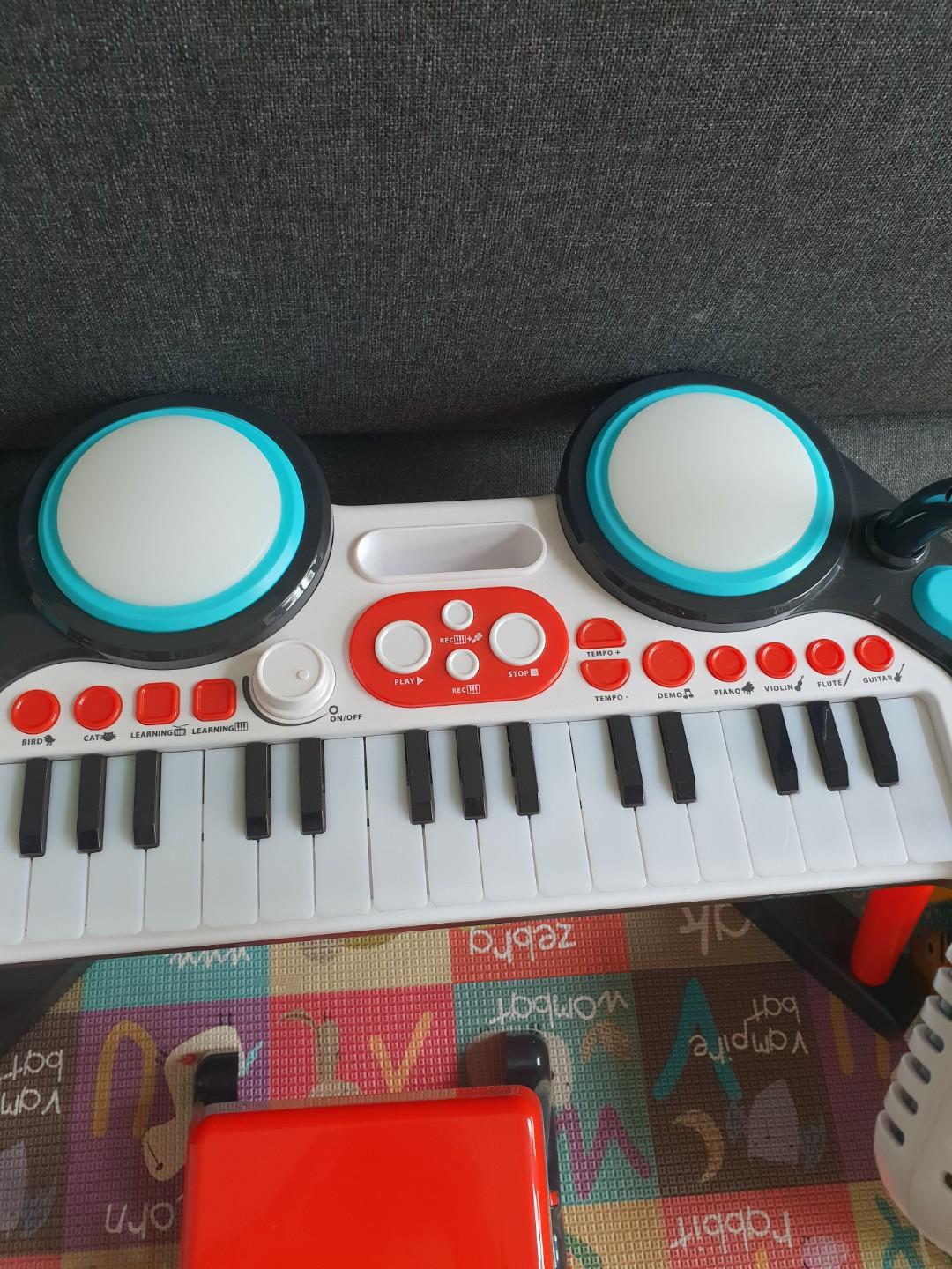 ELC Key Boom Board Piano/ Keyboard for Toddlers/ Children/ Kids, Babies ...