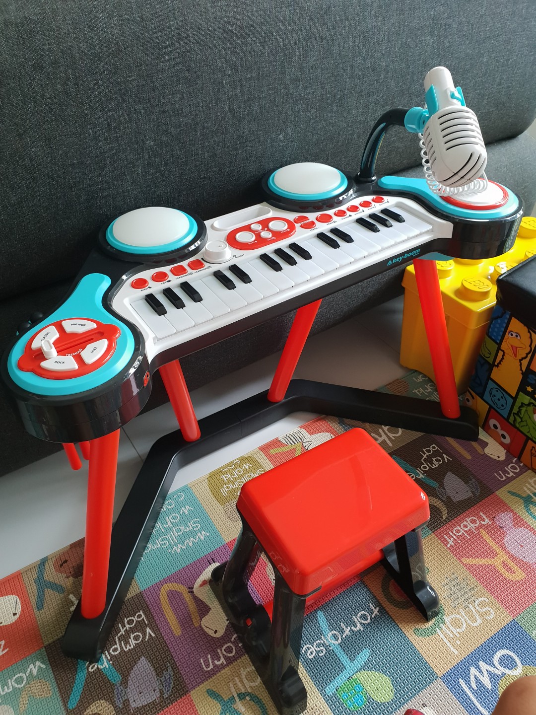 ELC Key Boom Board Piano/ Keyboard for Toddlers/ Children/ Kids, Babies ...