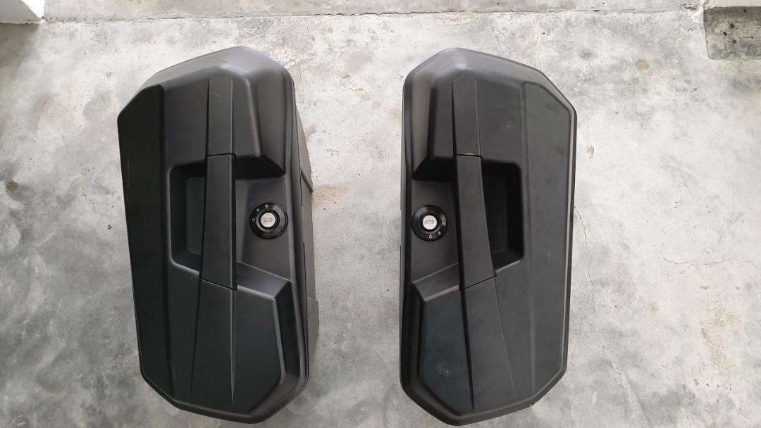 Givi E22 side panniers, Motorcycles, Motorcycle Accessories on Carousell