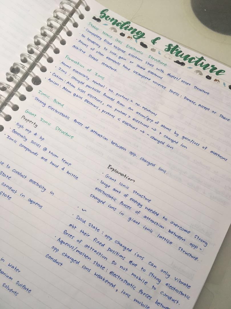 Handwritten Aesthetic Notes (Sec 1-3), Hobbies & Toys, Books ...