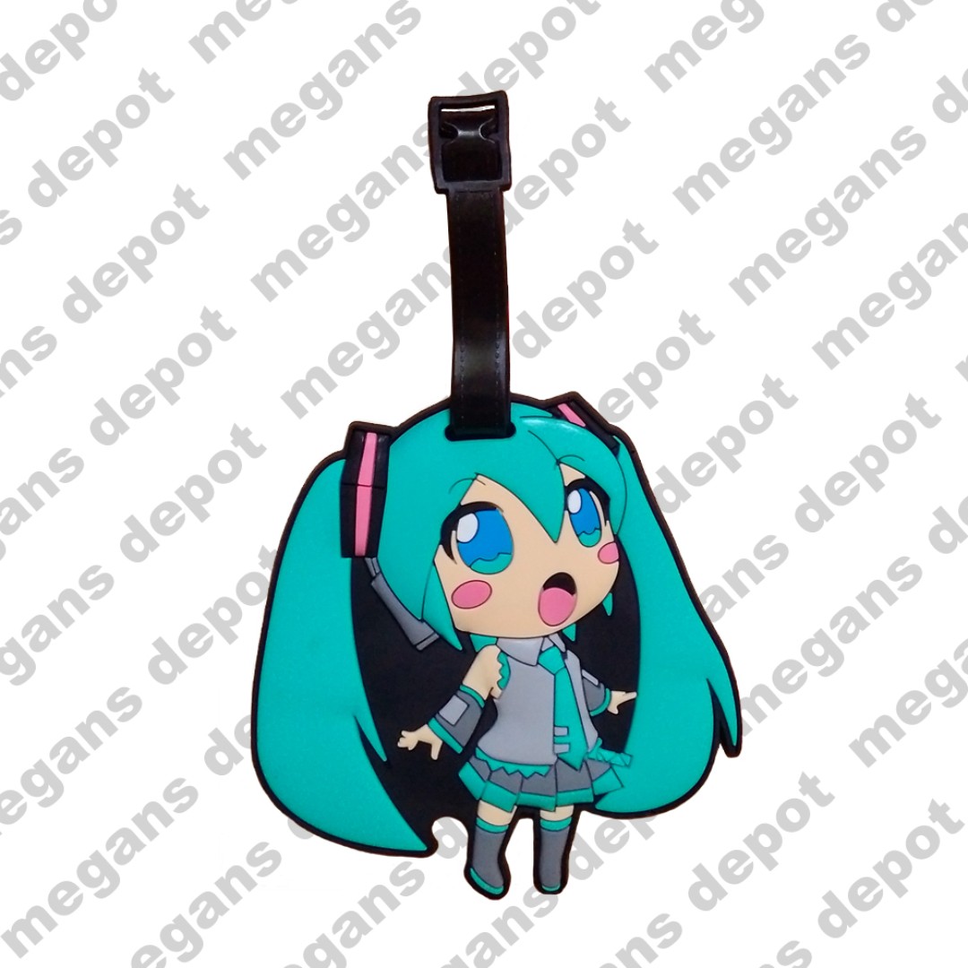 Hatsune Miku Luggage Bag Tag, Hobbies & Toys, Travel, Travel Essentials ...