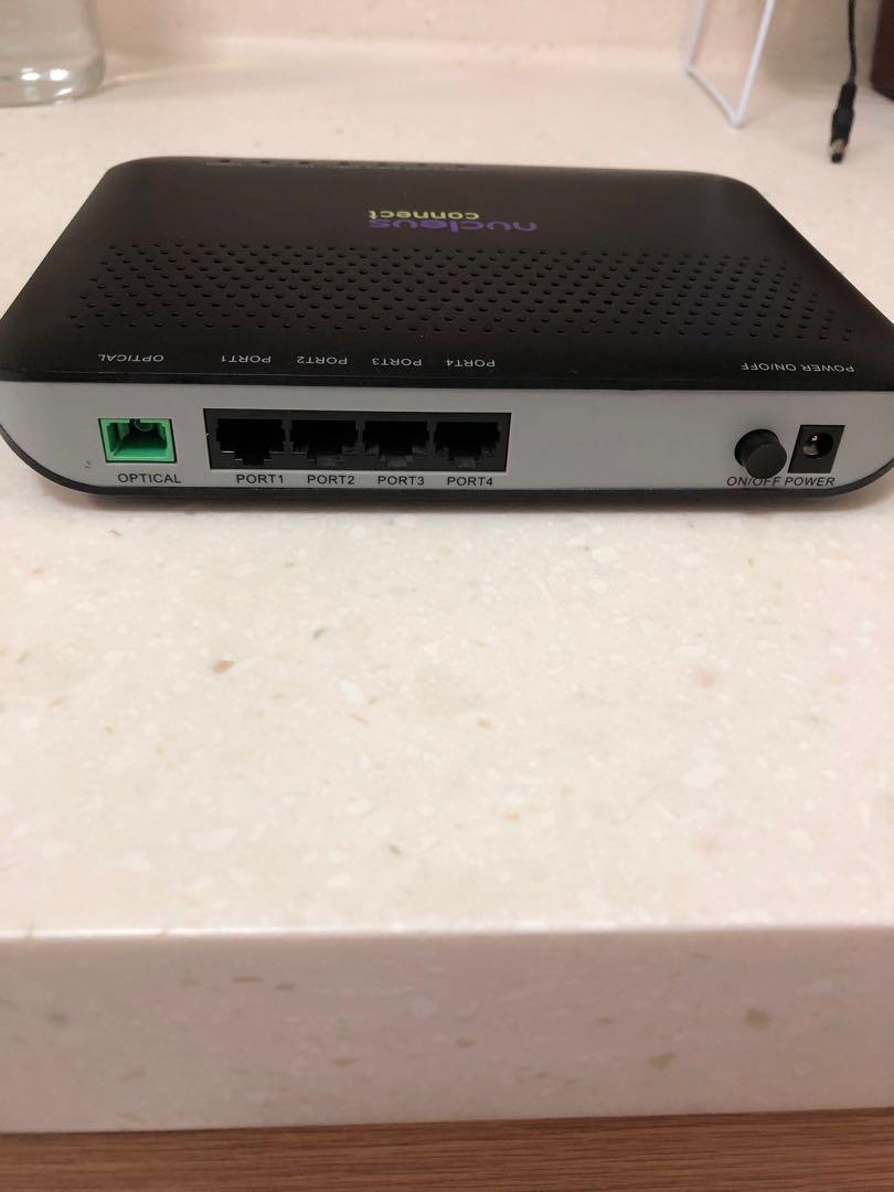 Huwawei Nucleus Connect Fiber Modem, Computers & Tech, Parts ...