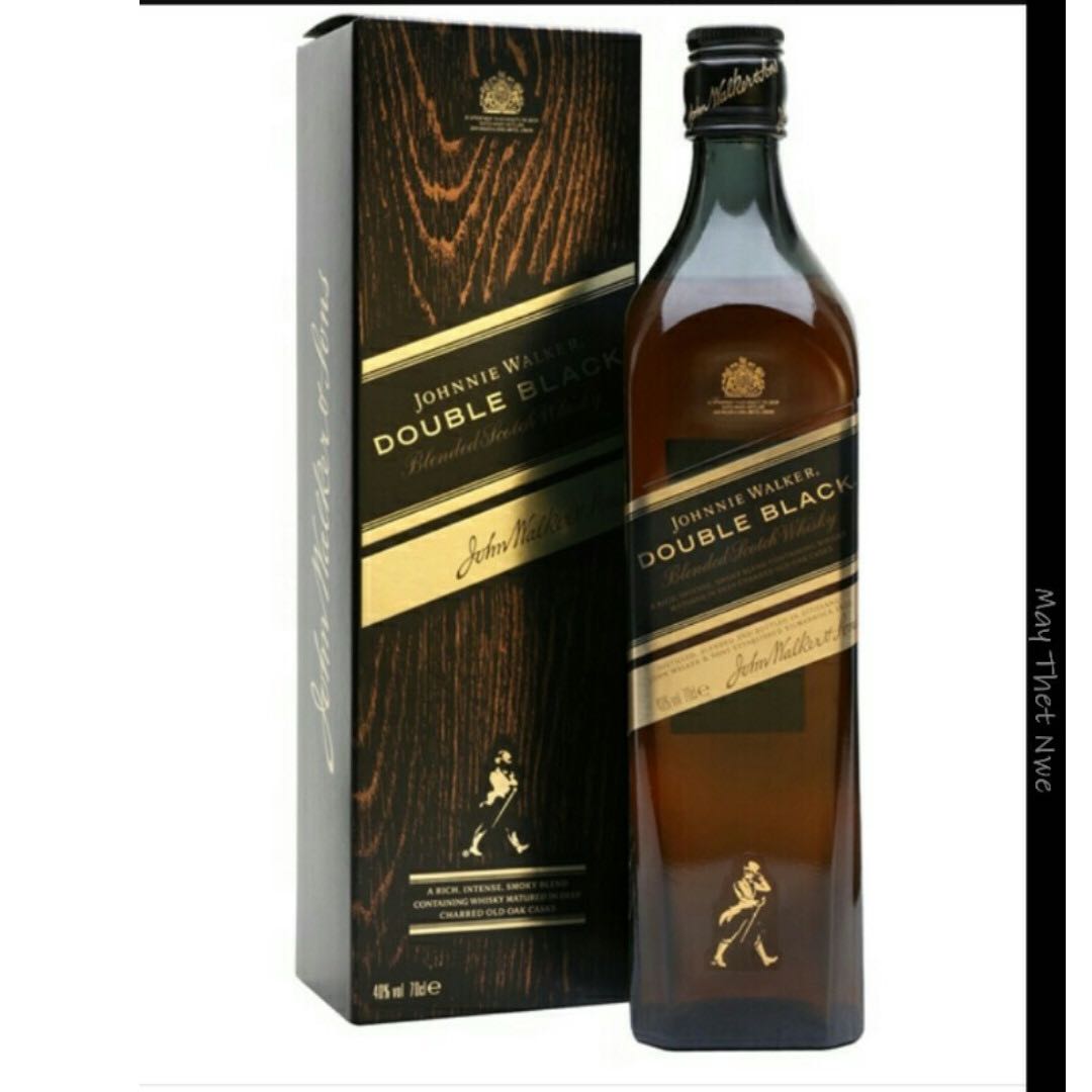 Johnny Walker Double Black 1 L, Food & Drinks, Alcoholic Beverages on ...