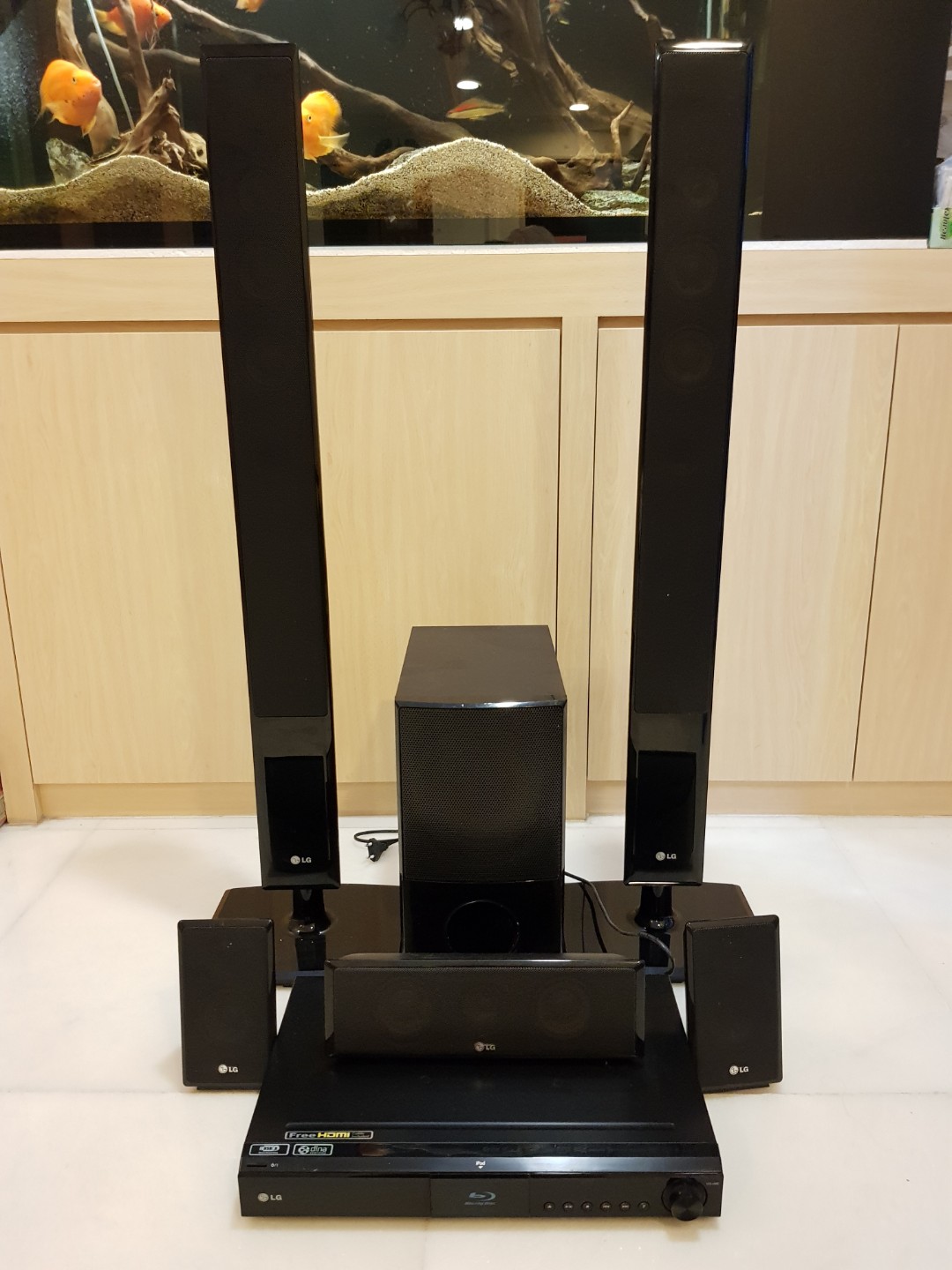 LG Blu-Ray Home Theater HB905 , TV & Home Appliances, TV ...