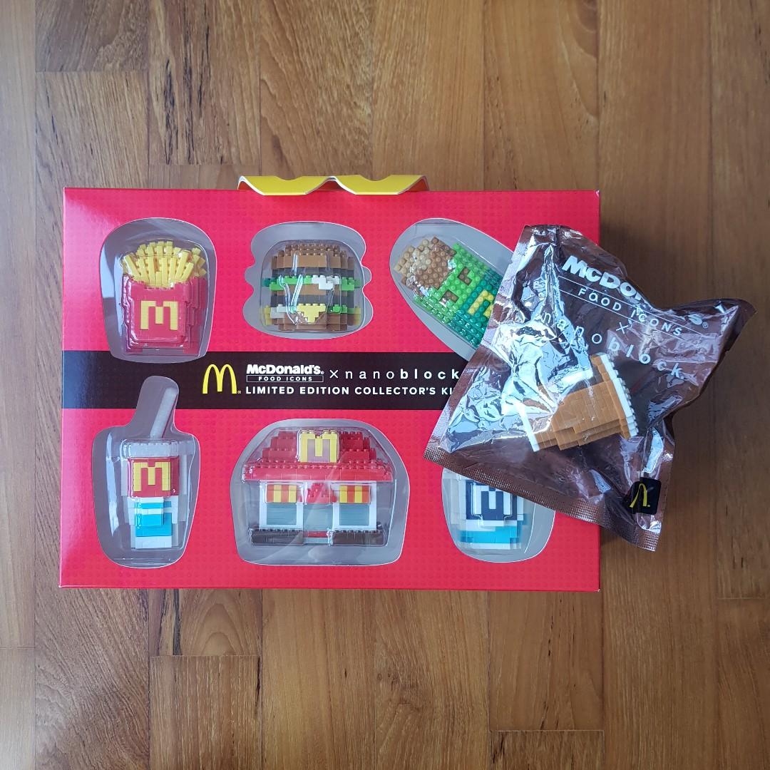 McDonald's Food Icons x Nanoblock Limited Edition Collector's Kit (with ...