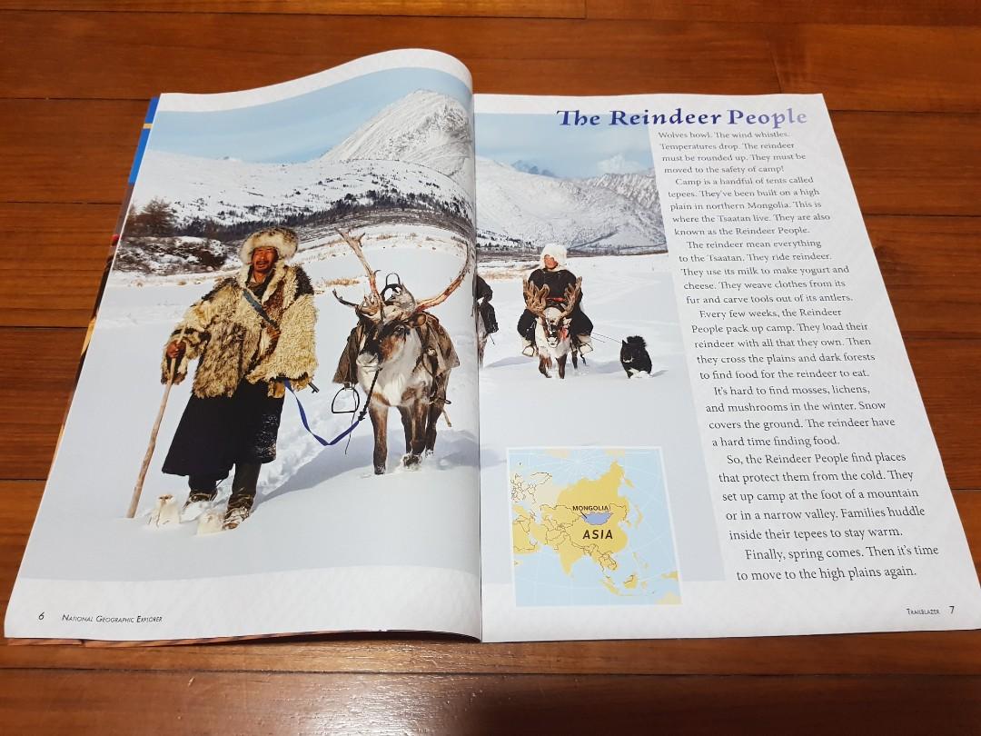 National Geographic young explorer and explorer magazines, Hobbies ...