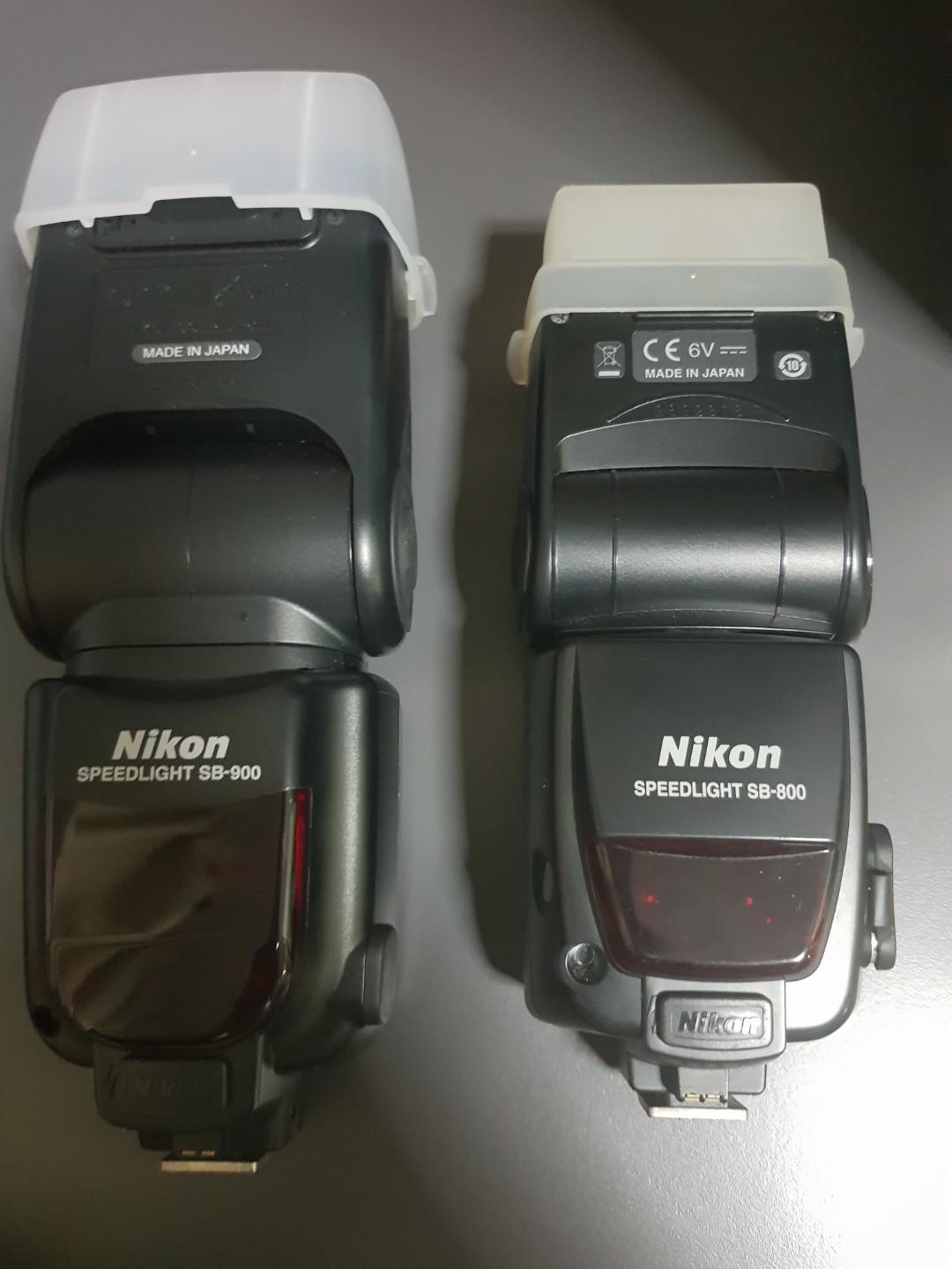 Nikon flash SB800 and SB900, Photography, Photography Accessories ...