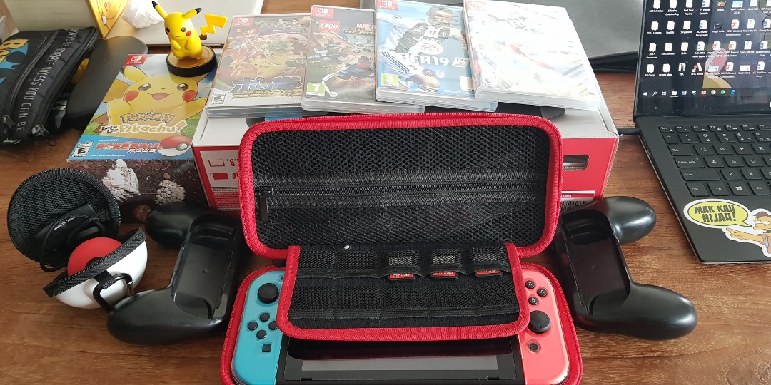 Nintendo Switch Full Set, Video Gaming, Video Games, Nintendo on Carousell