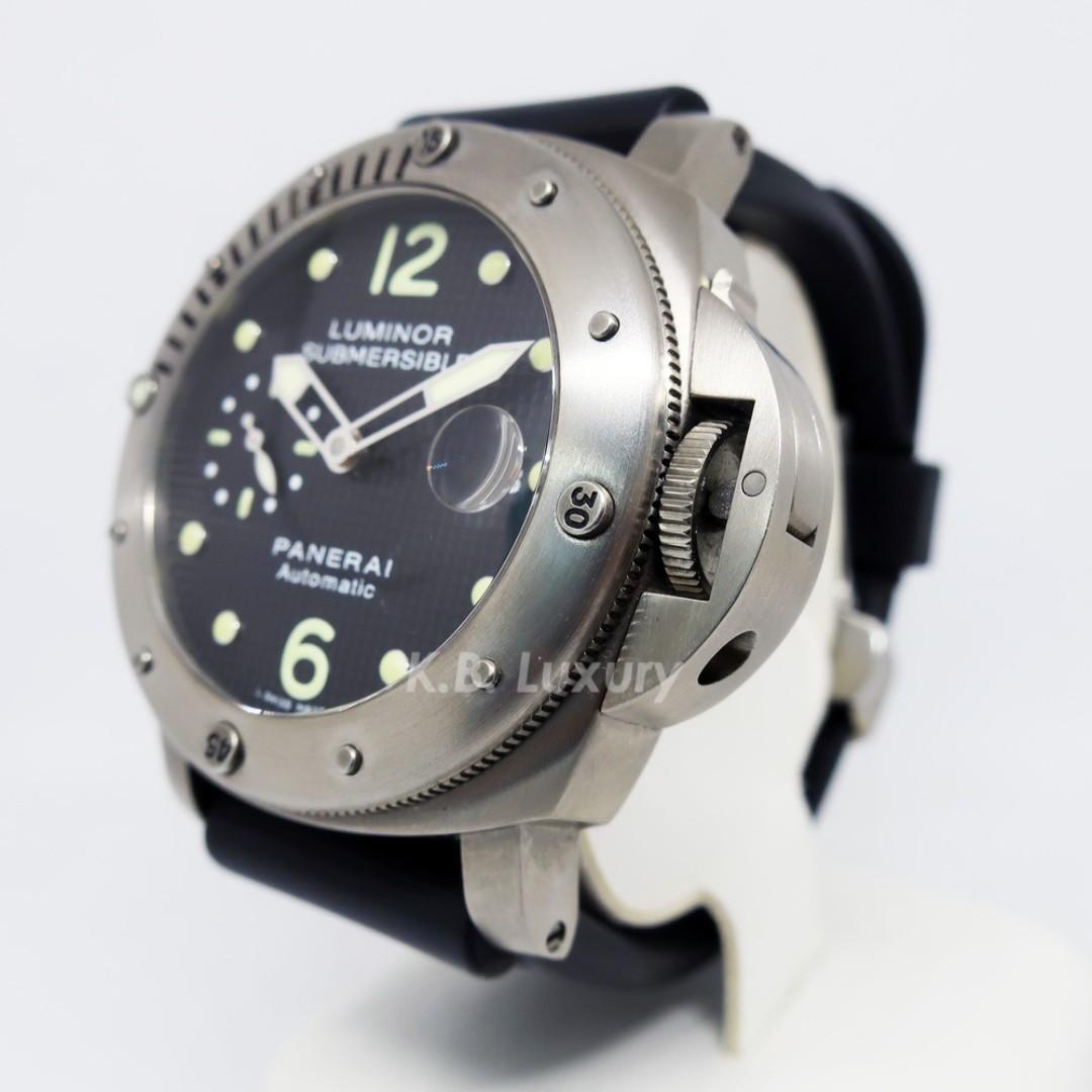 Panerai Luminor Submersible PAM 25, Luxury, Watches on Carousell