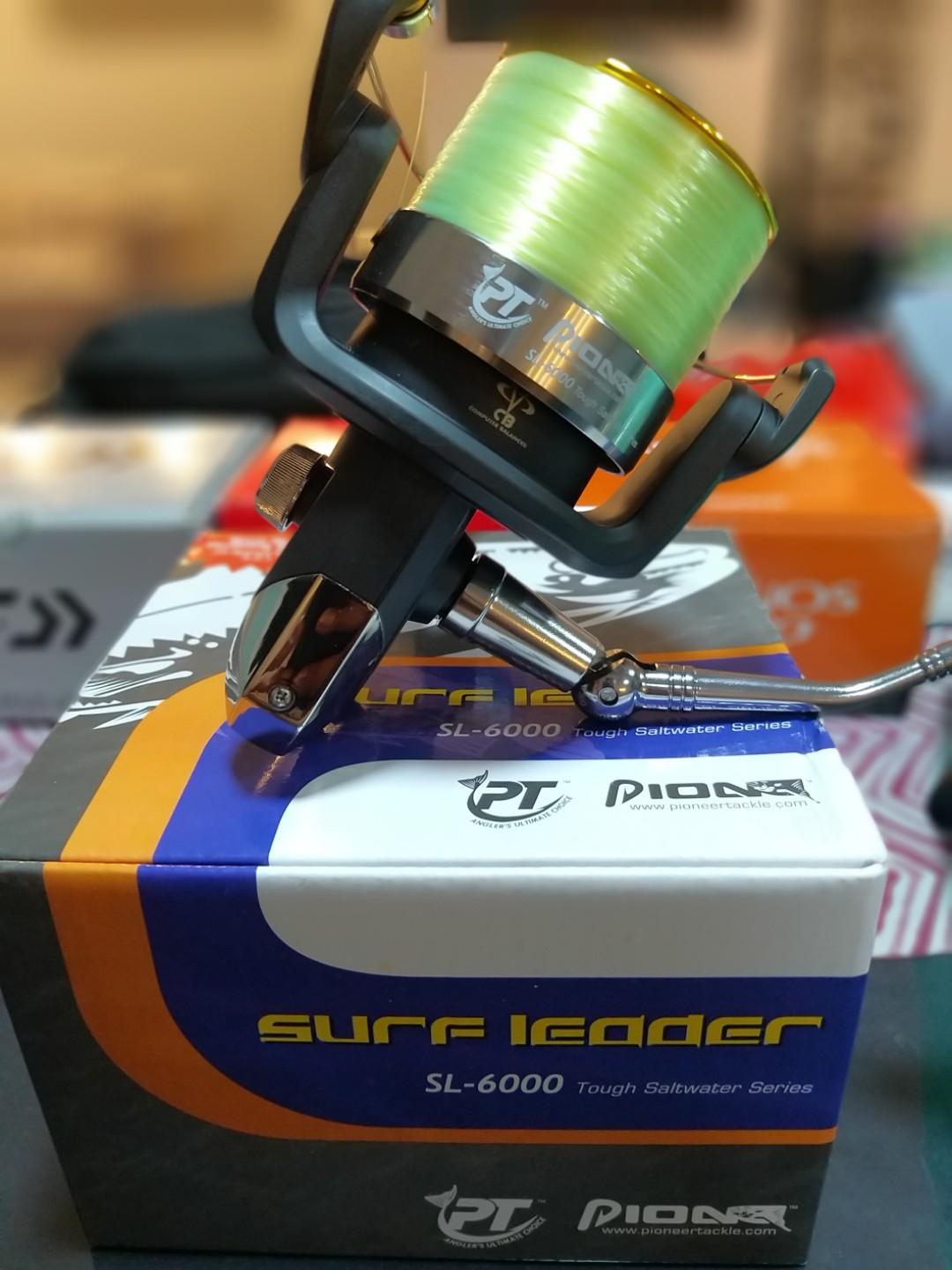 Pioneer surf leader 6000 reel, Sports Equipment, Fishing on Carousell