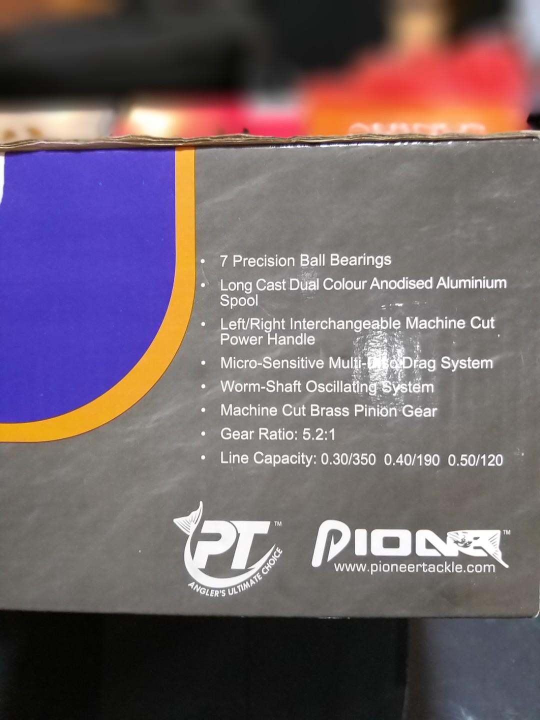 Pioneer surf leader 6000 reel, Sports Equipment, Fishing on Carousell