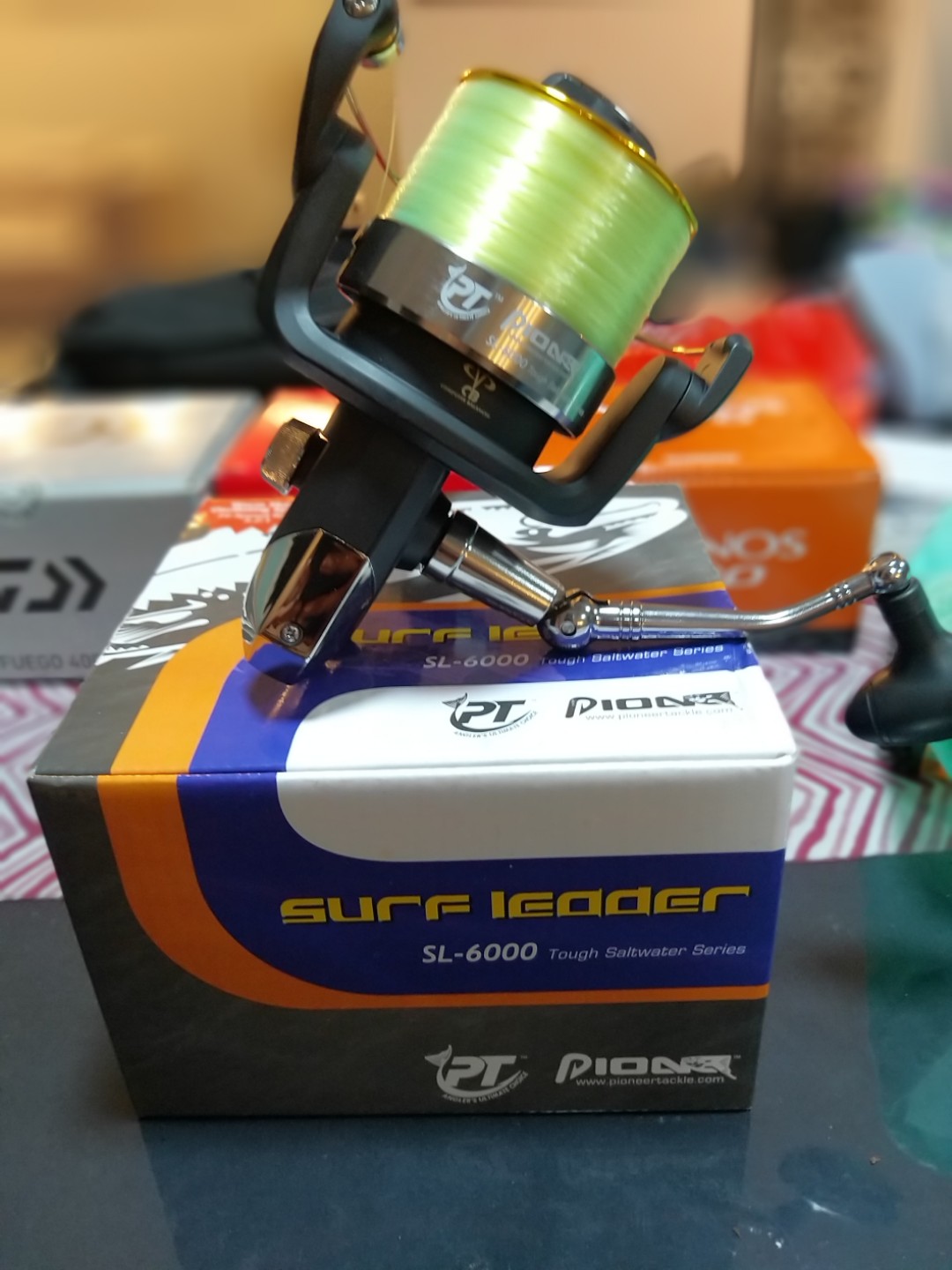 Pioneer surf leader 6000 reel, Sports Equipment, Fishing on Carousell