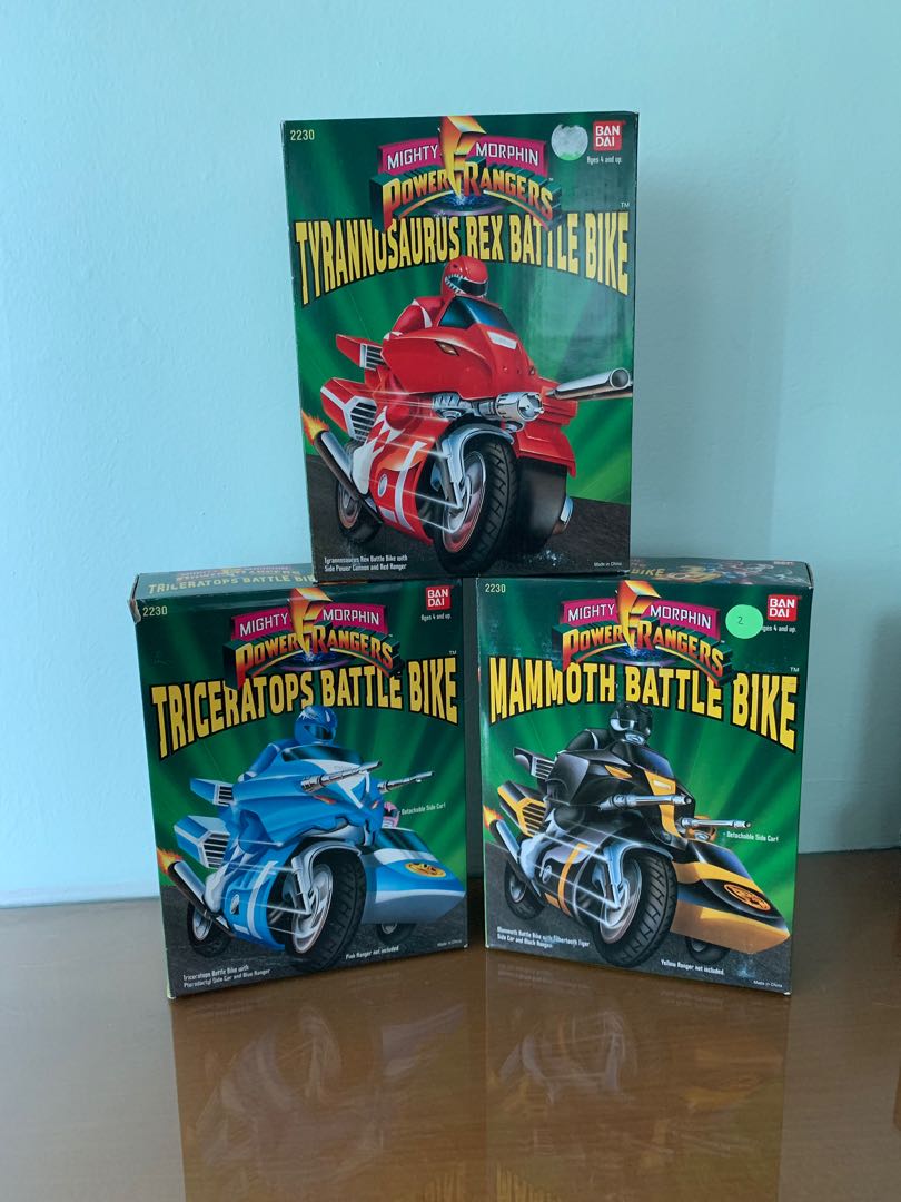 Power Rangers battle bike set (Free Delivery), Hobbies & Toys, Toys ...
