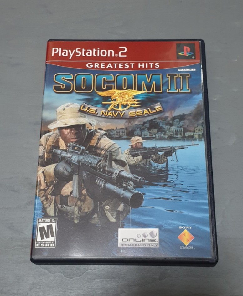PS2 Sony Playstation 2 SOCOM 2 US Navy Seals, Video Gaming, Video Games ...