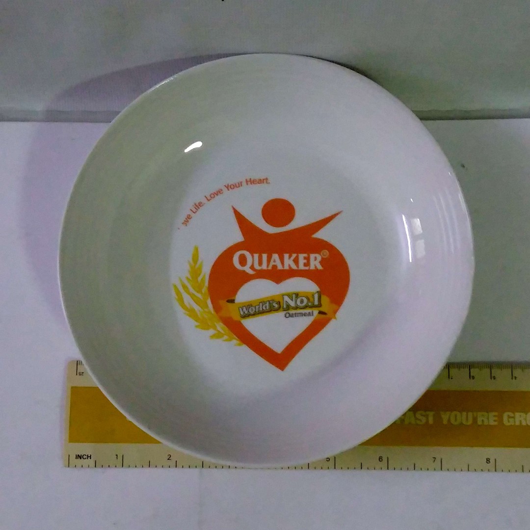 Quaker Oatmeal Bowl, Furniture & Home Living, Kitchenware & Tableware ...