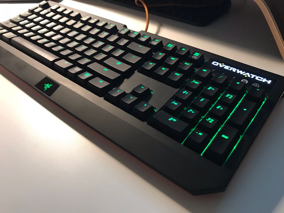 Razer Blackwidow Chroma Overwatch Edition keyboard, Computers & Tech ...