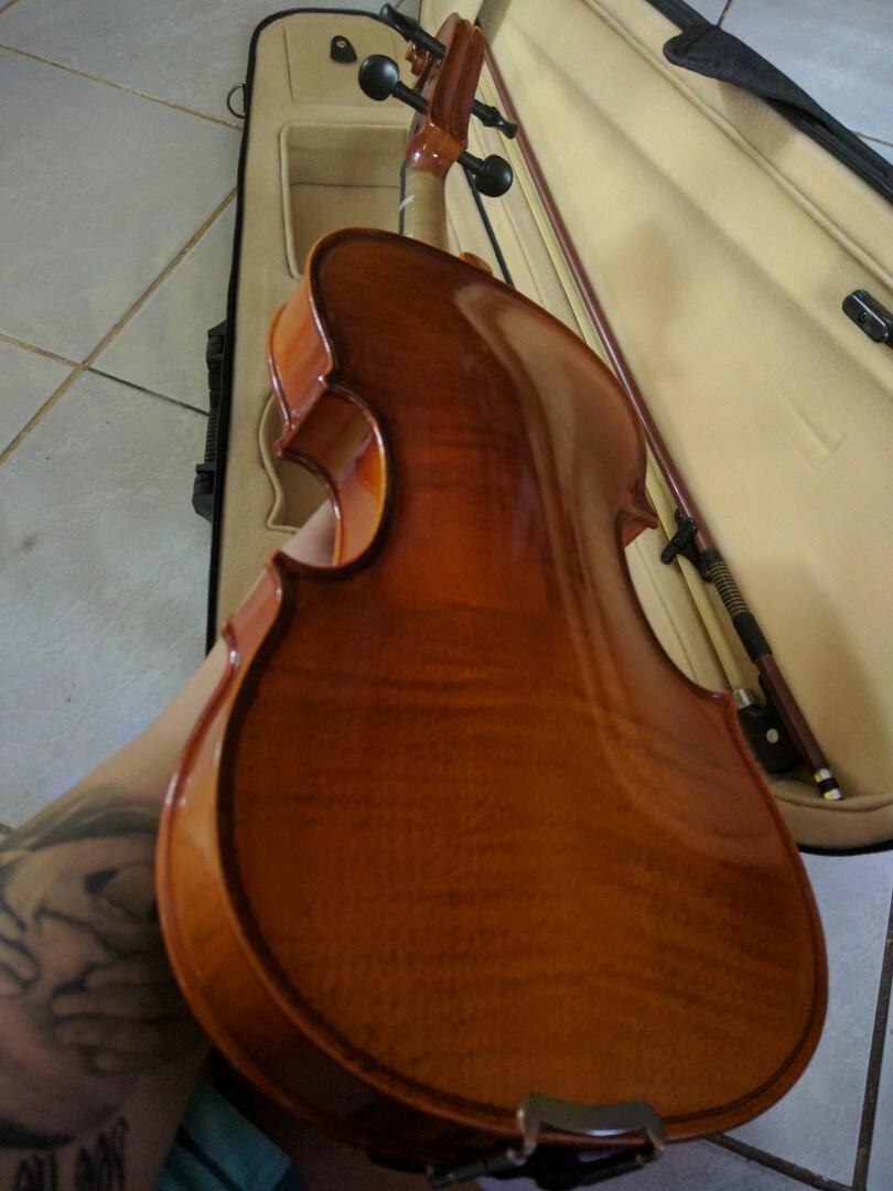 Sandner Violin FREE shoulder rest and shipping, Hobbies & Toys, Music ...